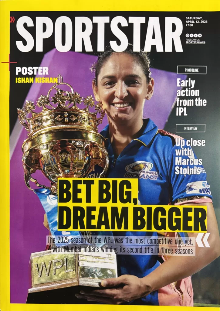 Sports Star magazine 12 April 2025 - Bet Big, Dream Bigger - iDreams Store