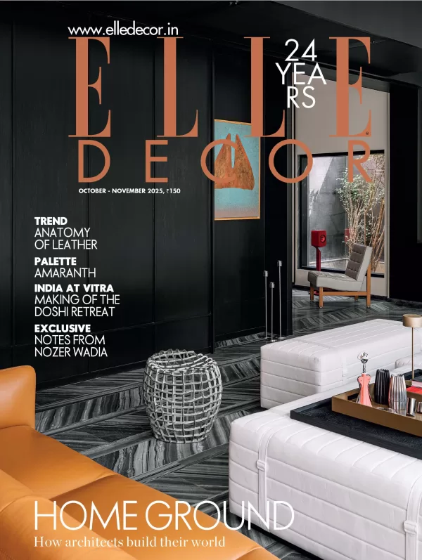 Elle Decor India October November 2025 – Home Ground – iDreams Store