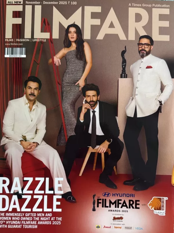 Filmfare magazine November December 2025 – RAZZLE DAZZLE – iDreams Store
